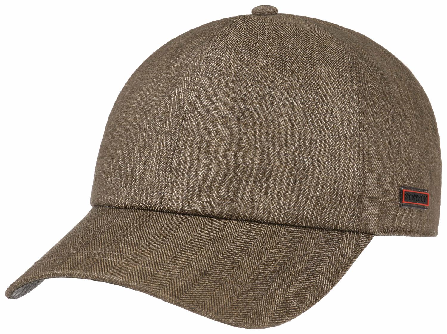 STETSON Baseball cap coated linen